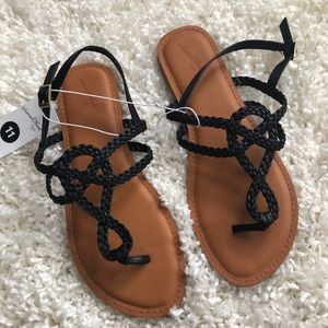 Universal Thread | Shoes | Womens Jana Braided Thong Ankle Strap Sandal ...